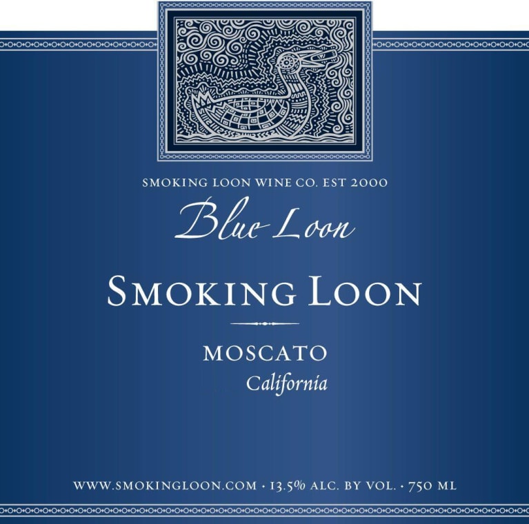 Smoking Loon Blue Loon Moscato 2018 | Wine.com