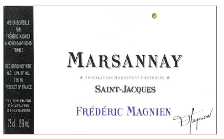 Frederic Magnien Marsannay Saint-Jacques 2020 | Wine.com