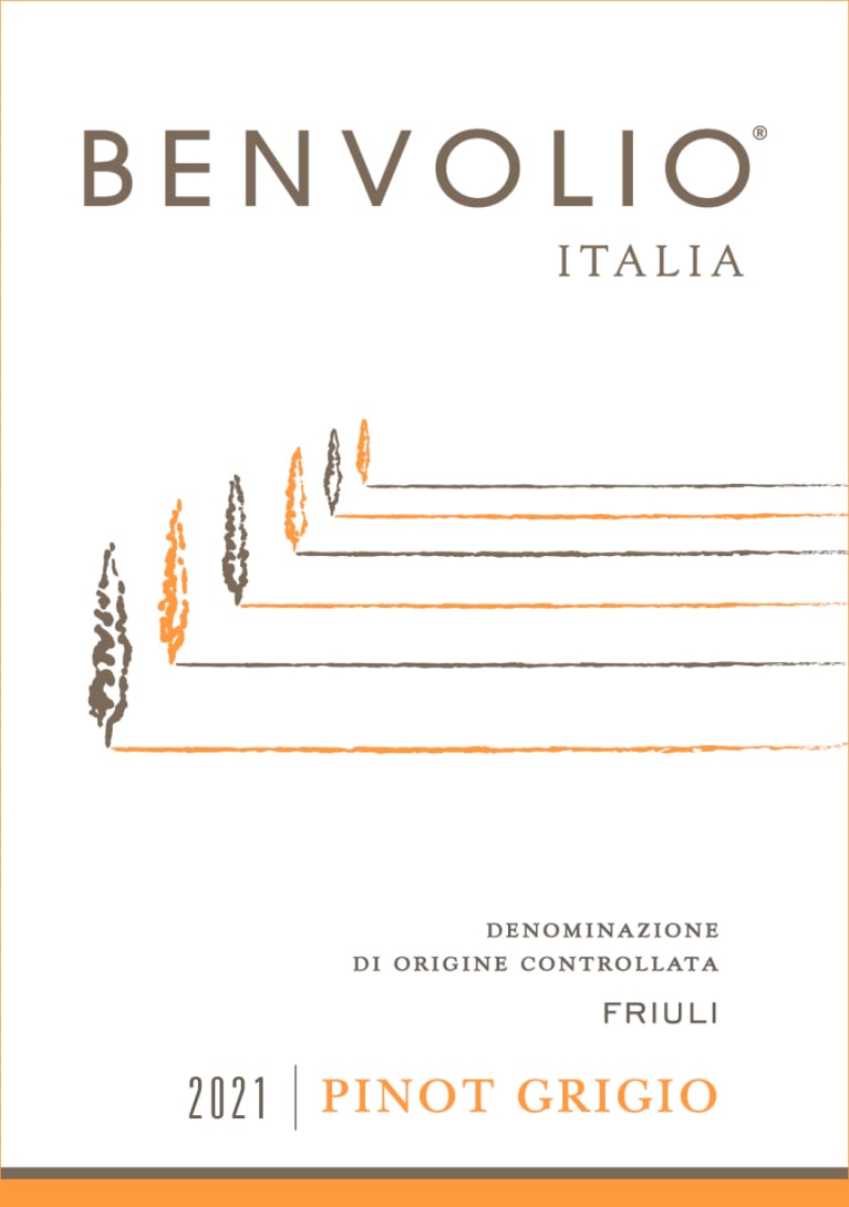 Benvolio Pinot Grigio 2021 | Wine.com