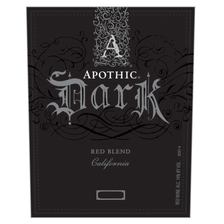 Apothic Dark Red Blend 2017 | Wine.com