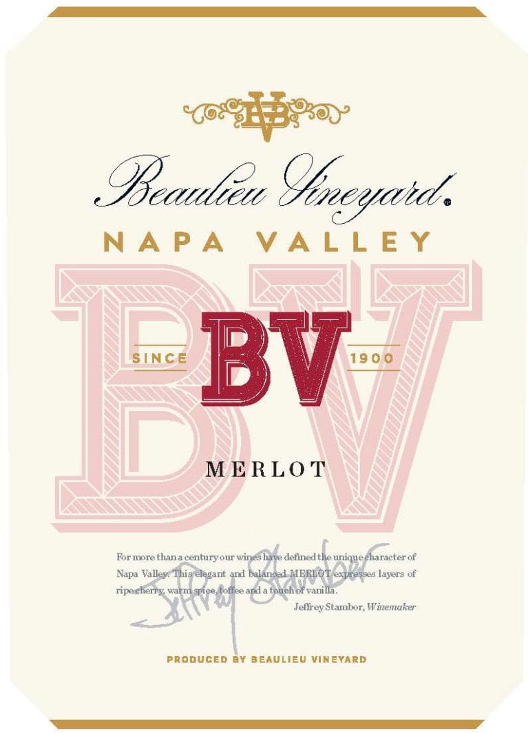 Beaulieu Vineyard BV Merlot 2016 | Wine.com