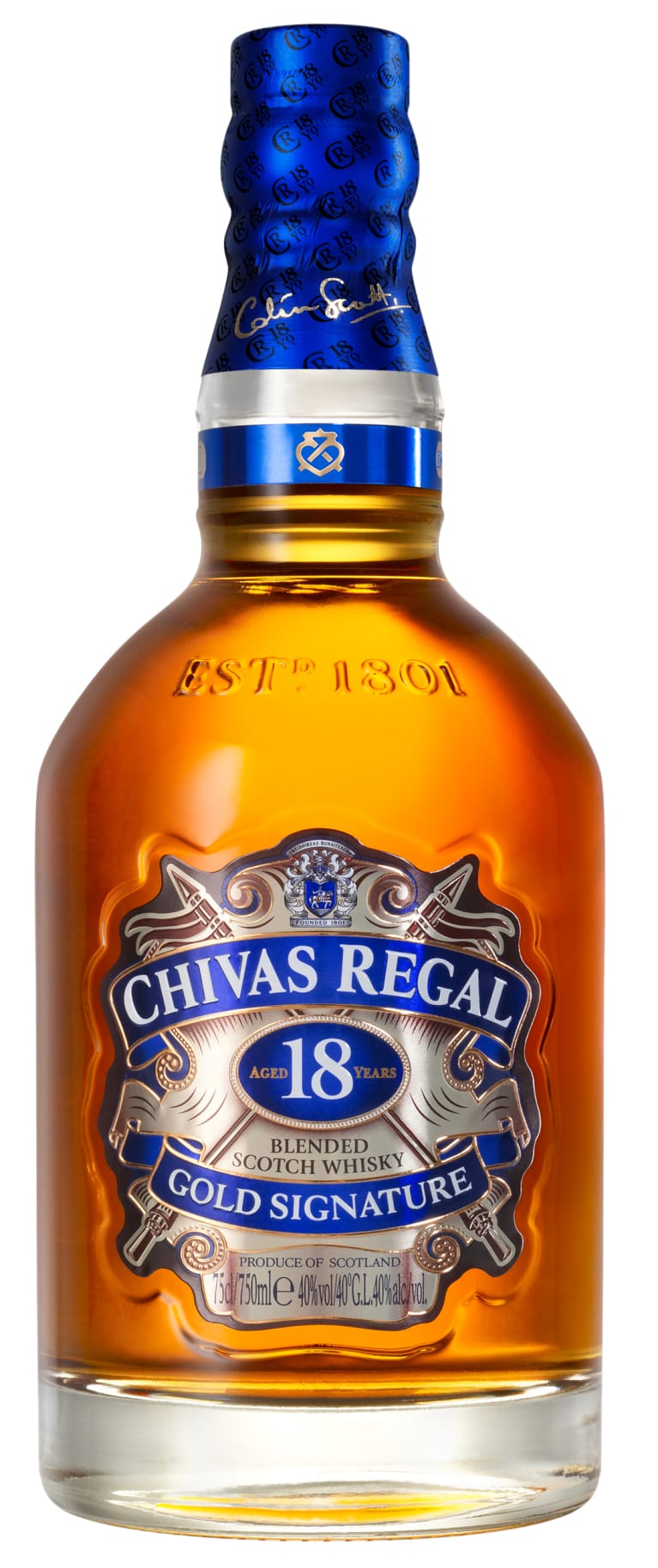 Chivas Regal 18 Year Gold Signature Blended Scotch Whisky | Wine.com