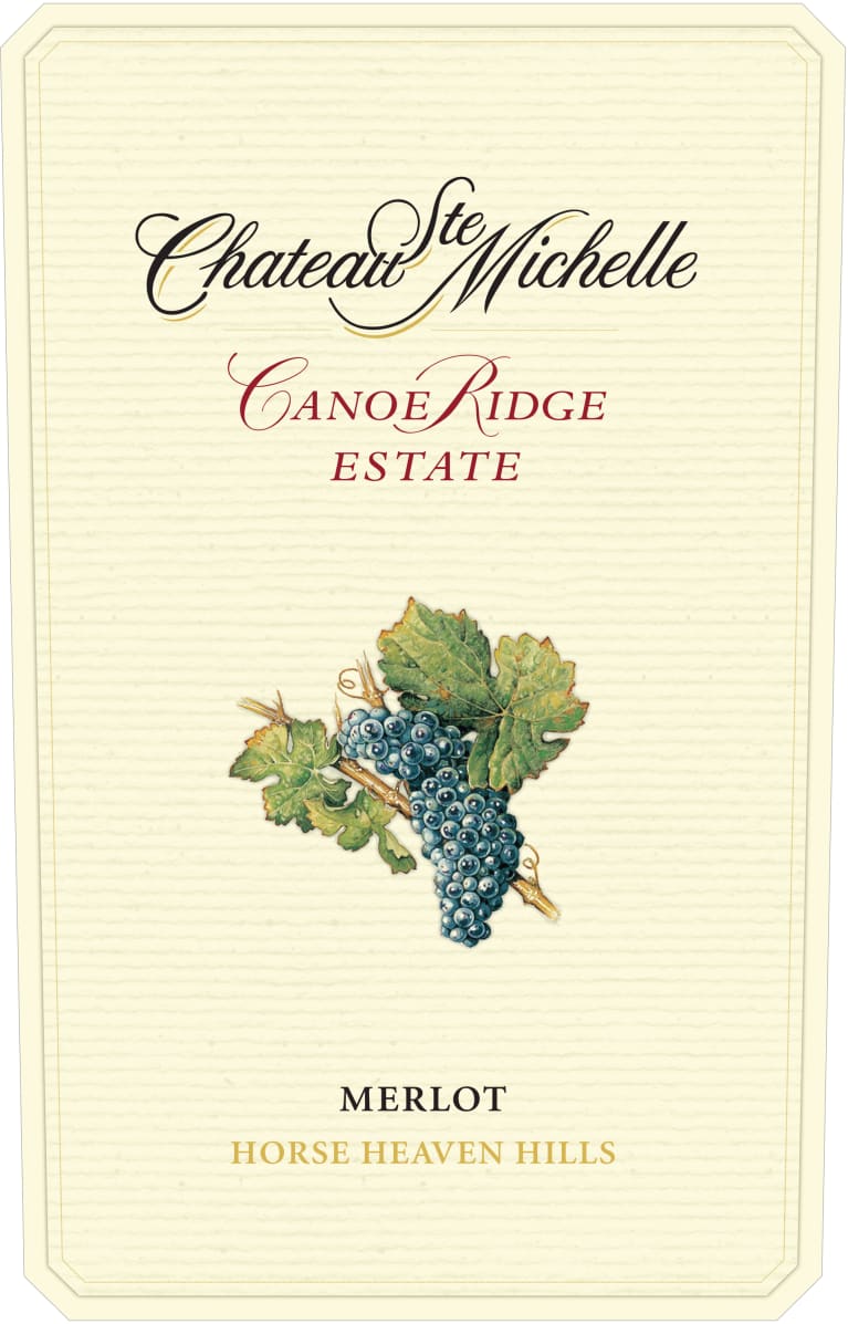 Chateau Ste. Michelle Canoe Ridge Estate Vineyard Merlot 2015 | Wine.com