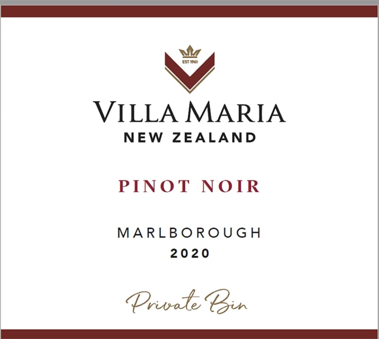 Villa Maria Private Bin Pinot Noir 2020 | Wine.com