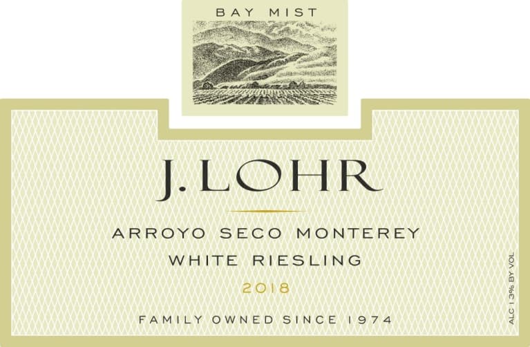 J. Lohr Bay Mist White Riesling 2017 | Wine.com
