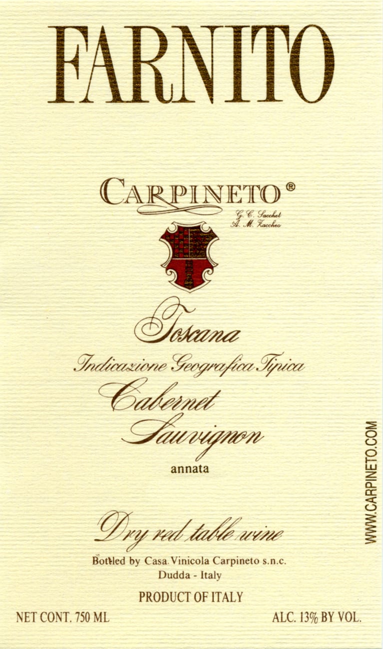 Carpineto Farnito Cabernet Sauvignon 2016 | Wine.com