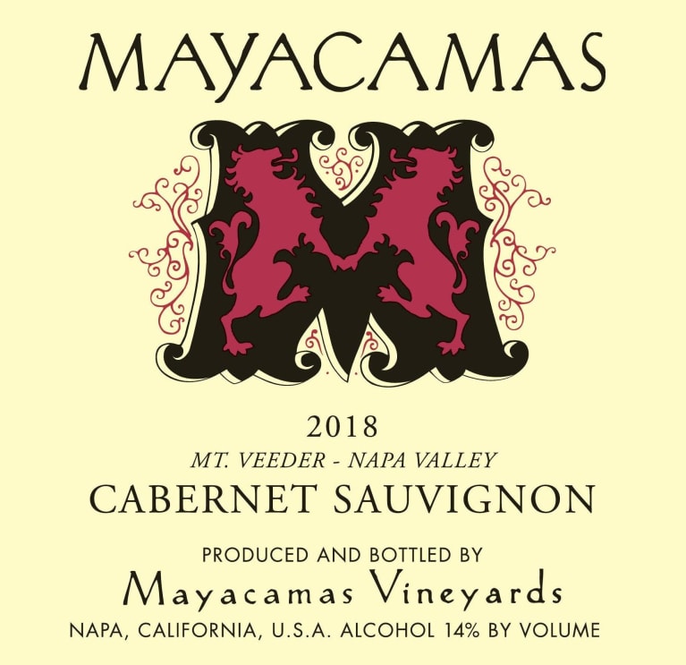 Mayacamas Cabernet Sauvignon 2018 | Wine.com