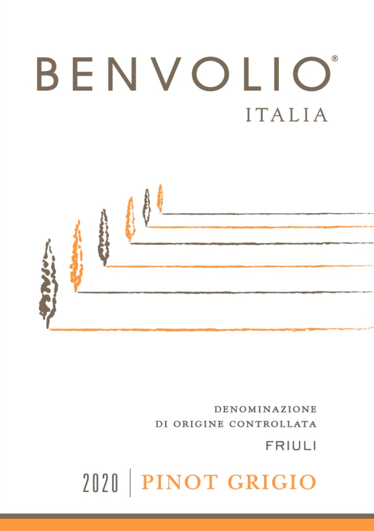 Benvolio Pinot Grigio 2020 | Wine.com