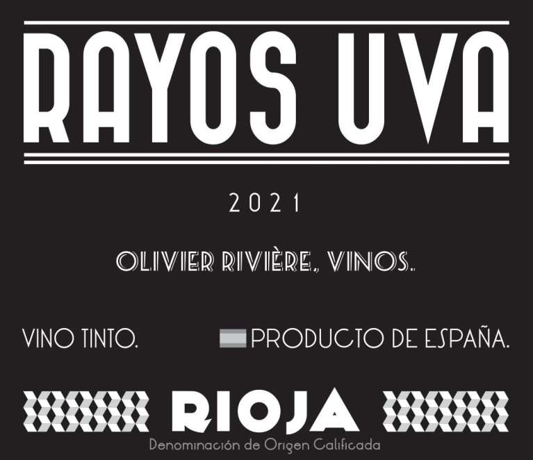 Olivier Riviere Rayos Uva 2021 | Wine.com