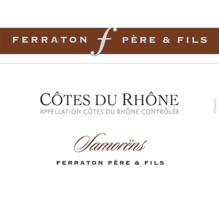 Ferraton Pere & Fils Cotes du Rhone Samorens Blanc 2018 | Wine.com