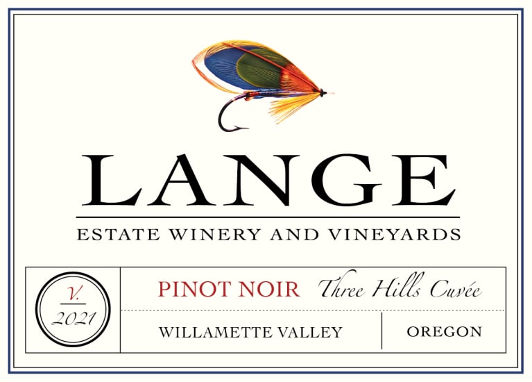 Lange Winery Three Hills Cuvee Pinot Noir 2021 | Wine.com