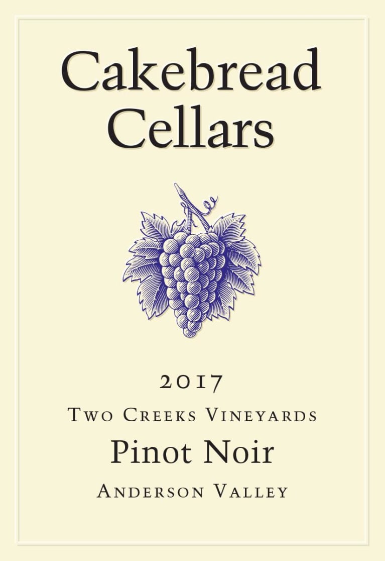 Cakebread Two Creeks Vineyards Pinot Noir 2017 | Wine.com