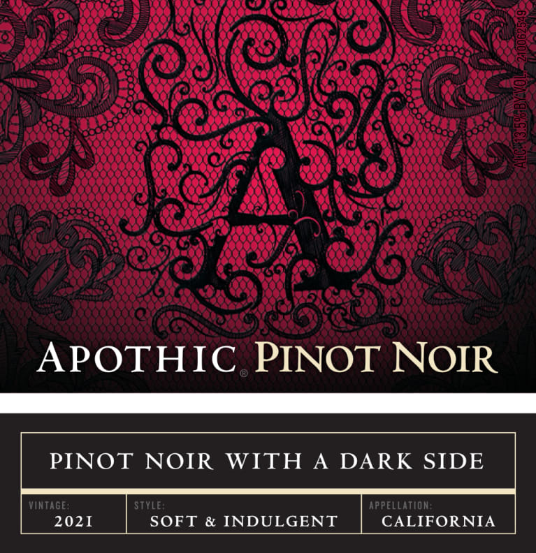 Apothic Pinot Noir 2021 | Wine.com