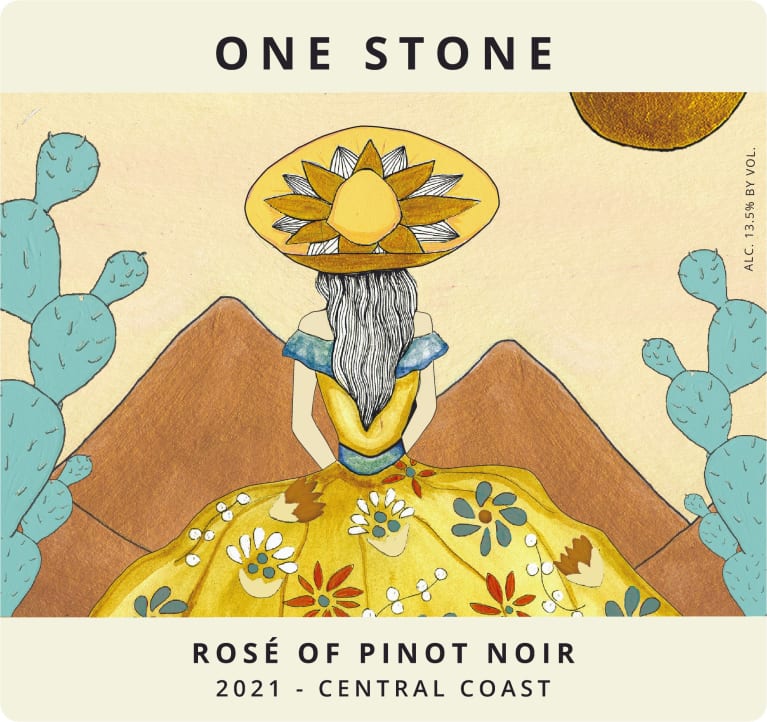 One Stone Cellars Rose of Pinot Noir 2021 | Wine.com