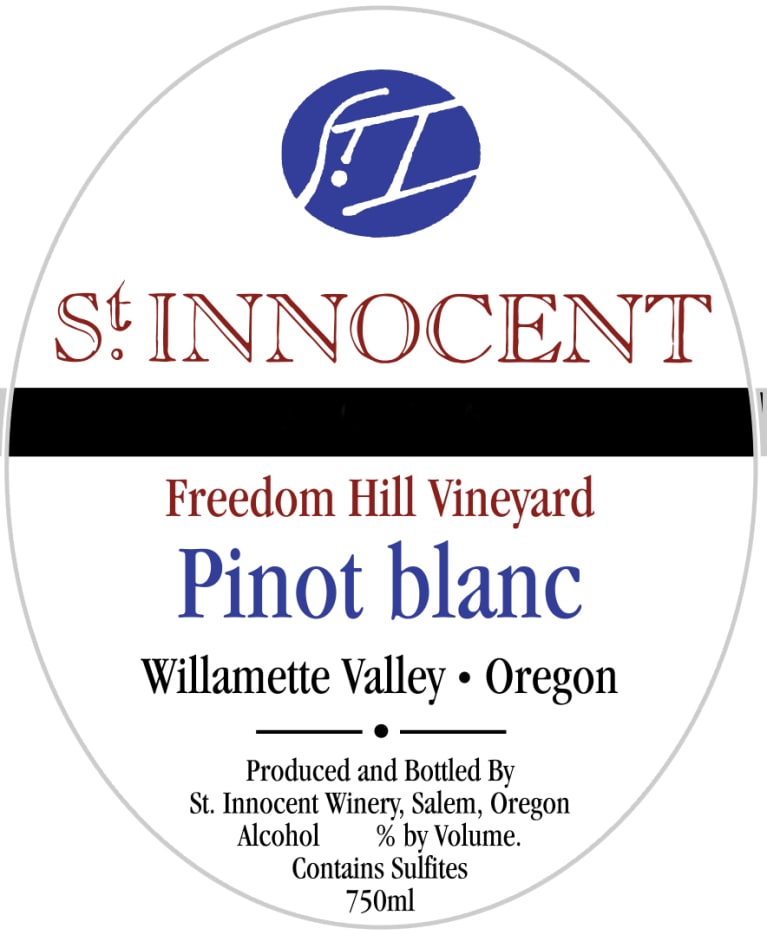 St. Innocent Freedom Hill Pinot Blanc 2021 | Wine.com