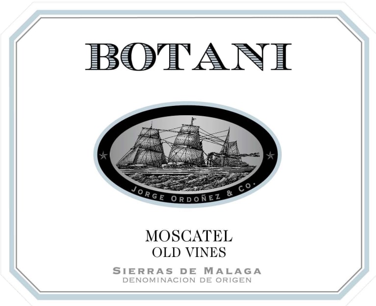 Bodegas Jorge Ordonez Malaga Botani Old Vines Moscatel 2018 | Wine.com