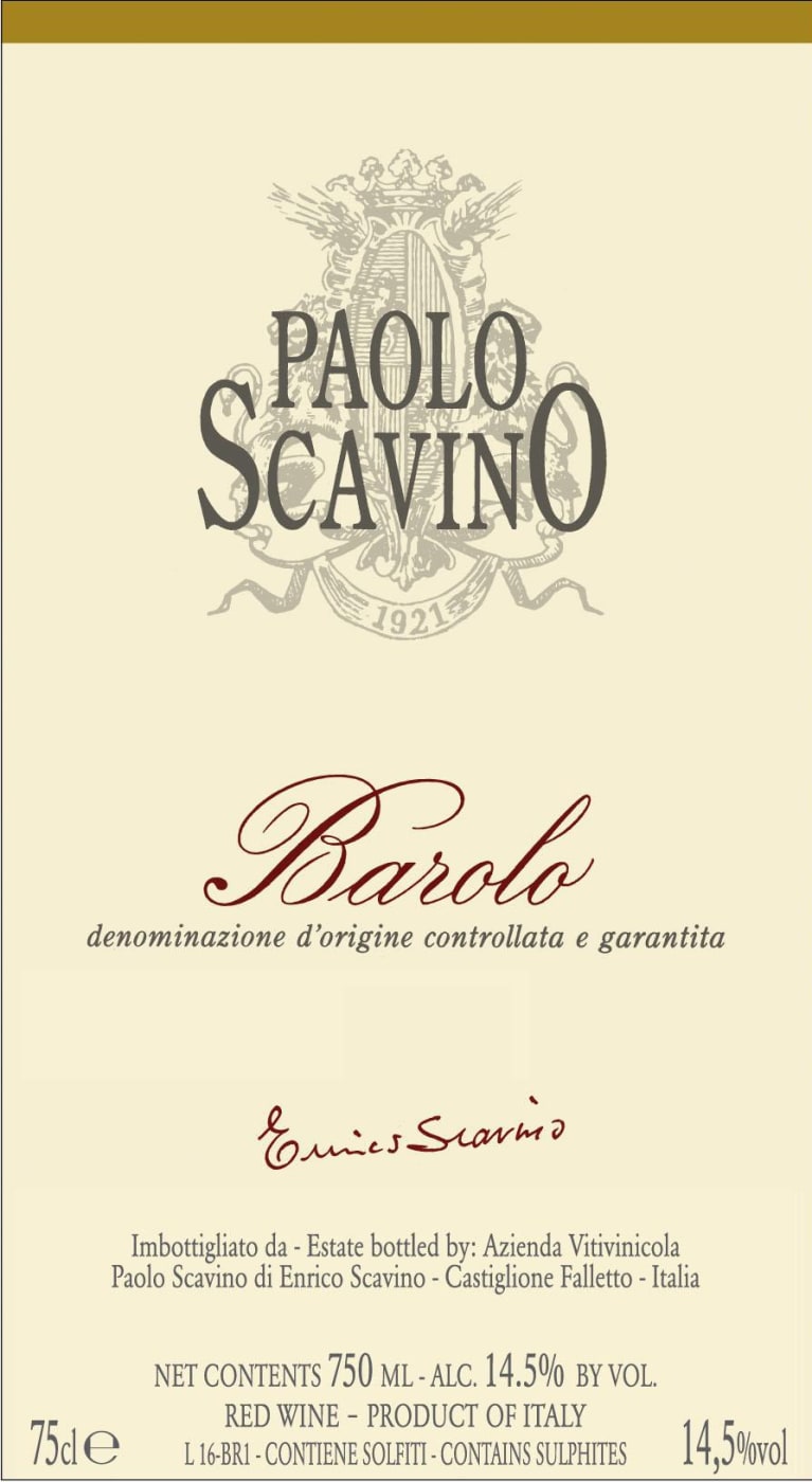 Paolo Scavino Barolo 2017 | Wine.com