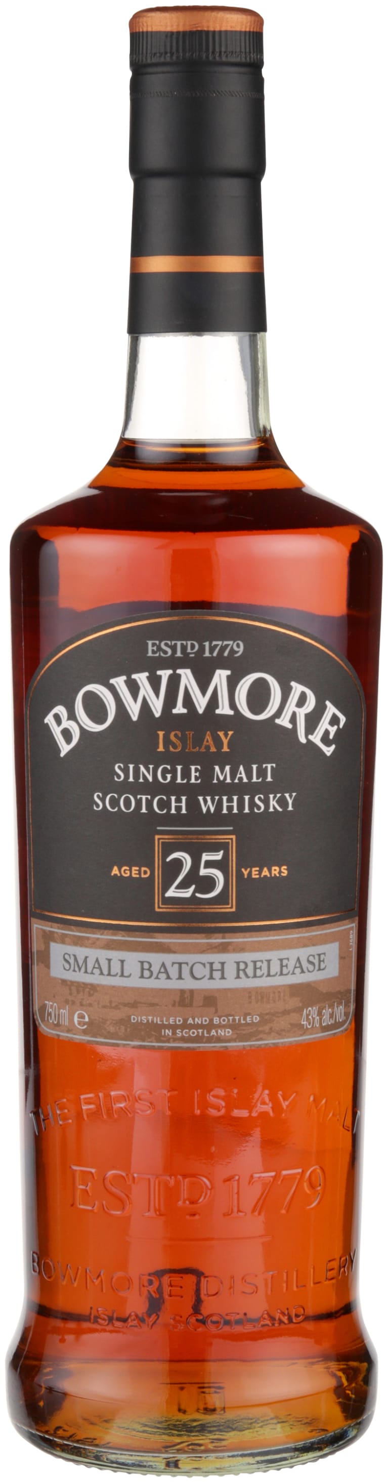 Bowmore 25 Year Single Malt Scotch Whisky | Wine.com