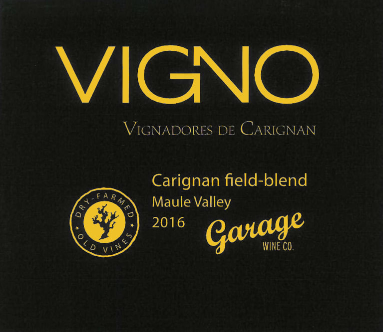 Garage Wine Co. Vigno Carignan 2016 | Wine.com