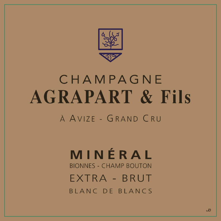 Champagne Agrapart & Fils Mineral Extra Brut Grand Cru Blanc de Blancs ...