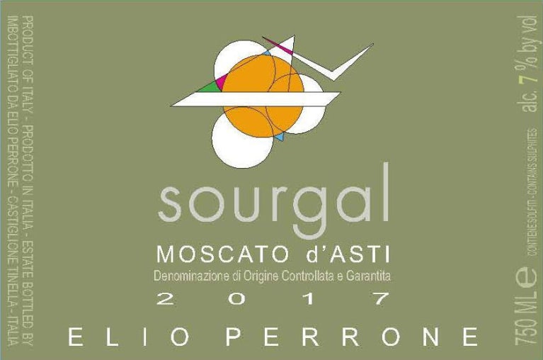 Elio Perrone Moscato d'Asti Sourgal 2017 | Wine.com