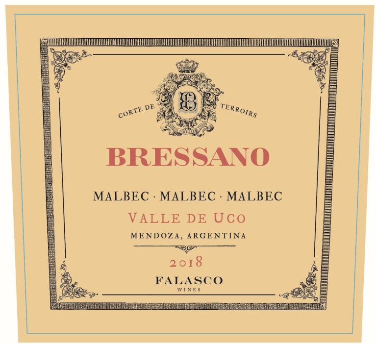 Familia Falasco Gualtallary Bressano Malbec 2018 | Wine.com