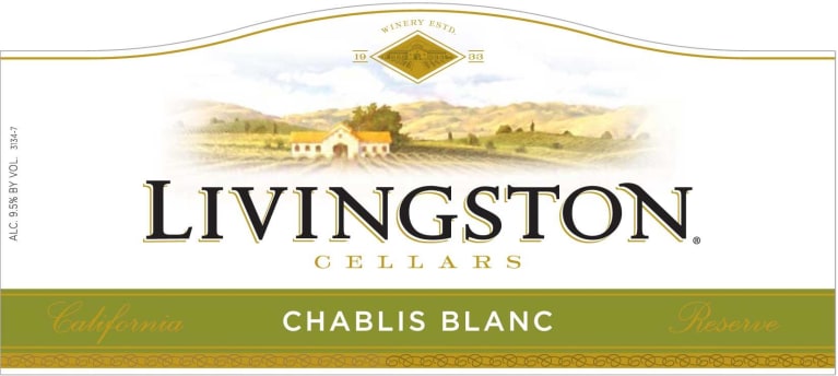 Livingston California Reserve Chablis Blanc | Wine.com