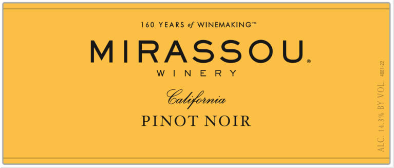 Mirassou Pinot Noir 2021 | Wine.com