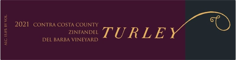 Turley Del Barba Zinfandel 2021 | Wine.com