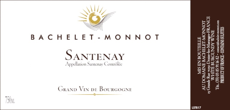 Domaine Bachelet-Monnot Santenay Blanc 2020 | Wine.com